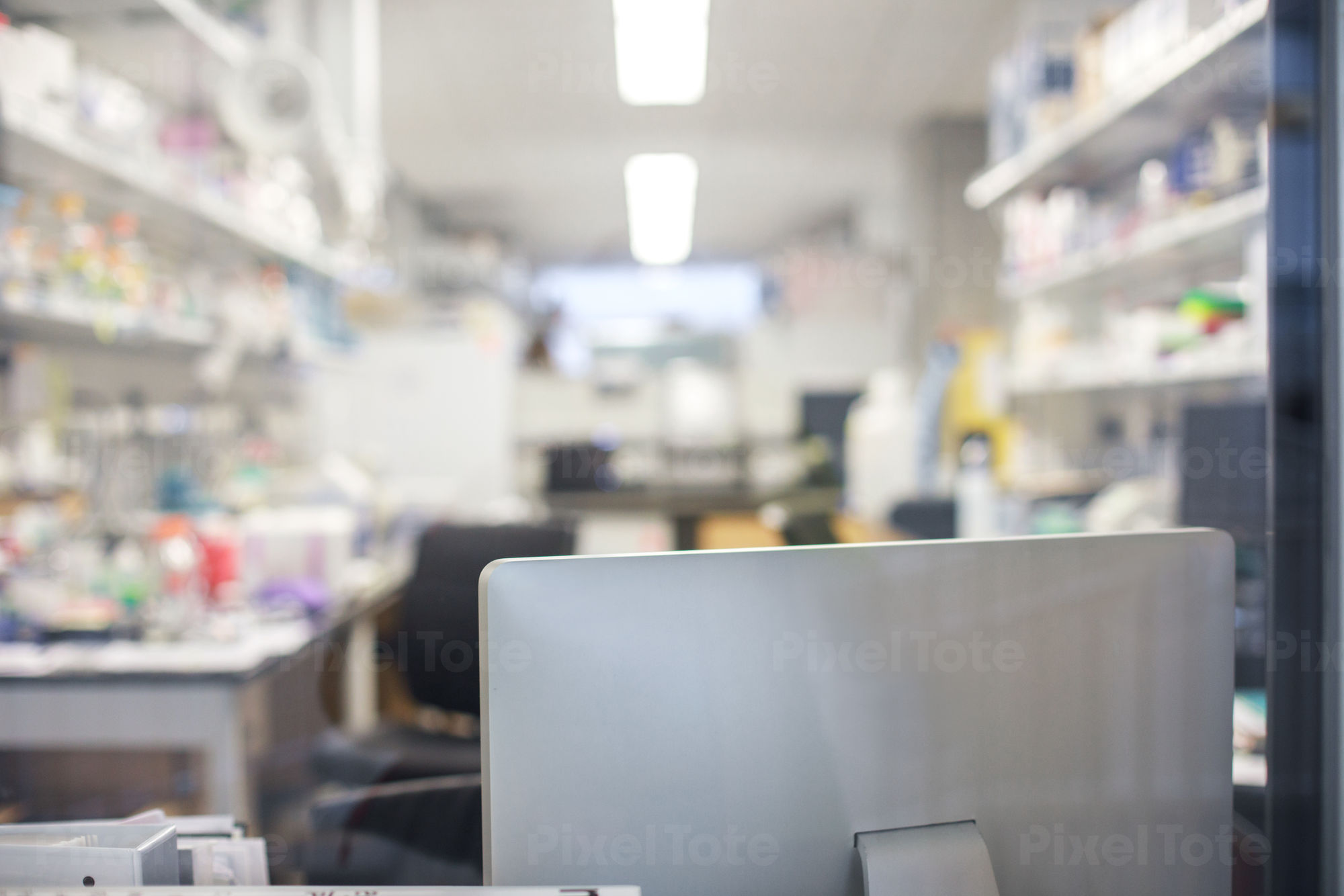 Interior View of a Pharmaceutical Stock Photo - PixelTote